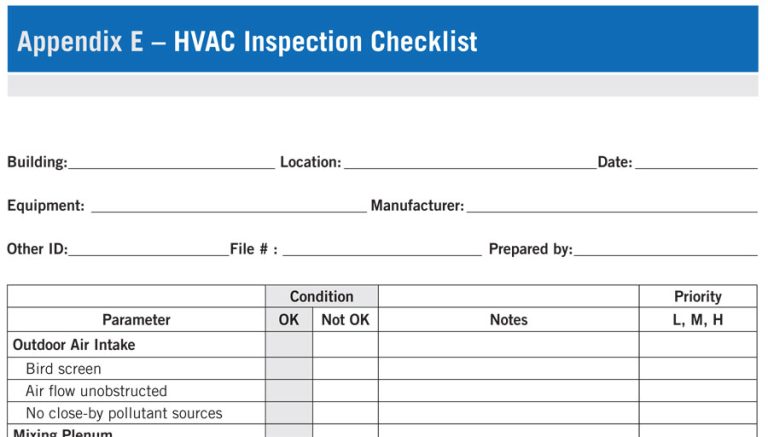 HVAC Inspection Checklist: Guide for Homeowners | Northern Services