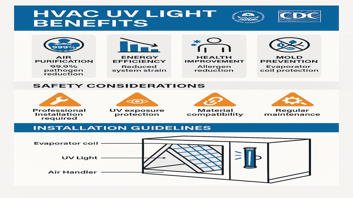 HVAC UV Light Installation: A Step-by-Step Guide for Clean Air ...