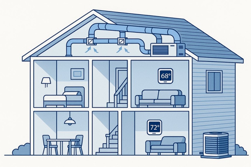 Dual HVAC System Guide: Energy Savings & Zone Control