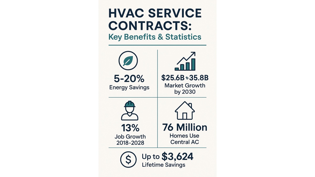 HVAC Service Contracts Explained: Coverage, Efficiency Tips