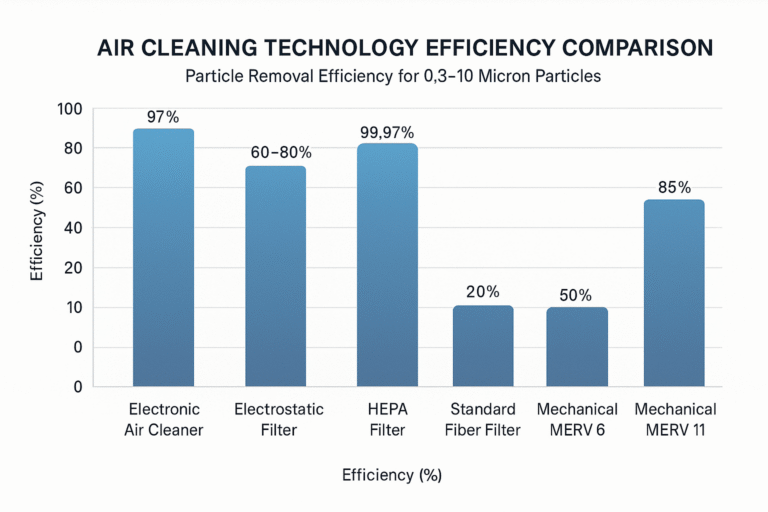 Electrostatic vs. Electronic Air Cleaners