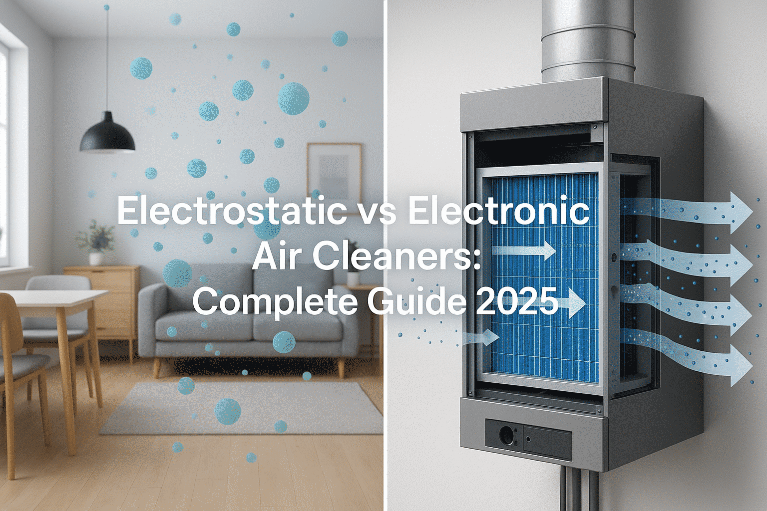 Electrostatic vs. Electronic Air Cleaners